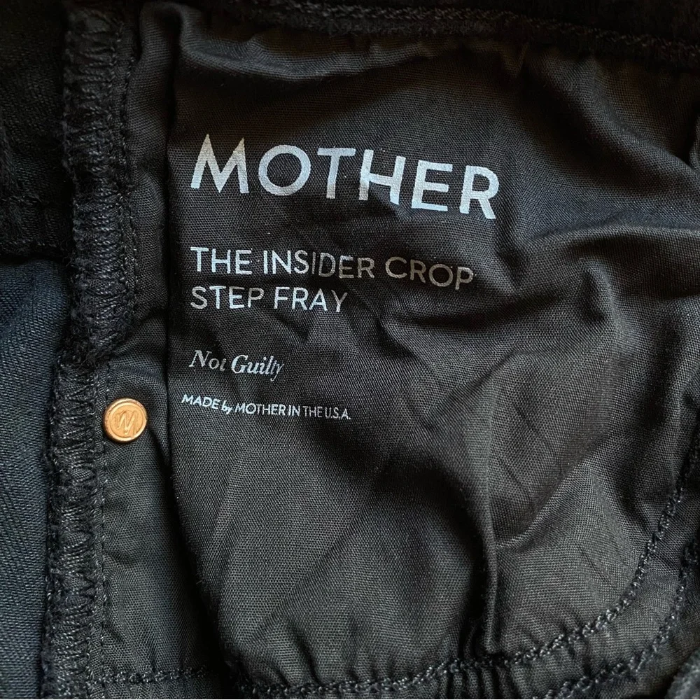 MOTHER | Jeans | Mother The Insider Crop Step Fray Jean Not Guilty ...
